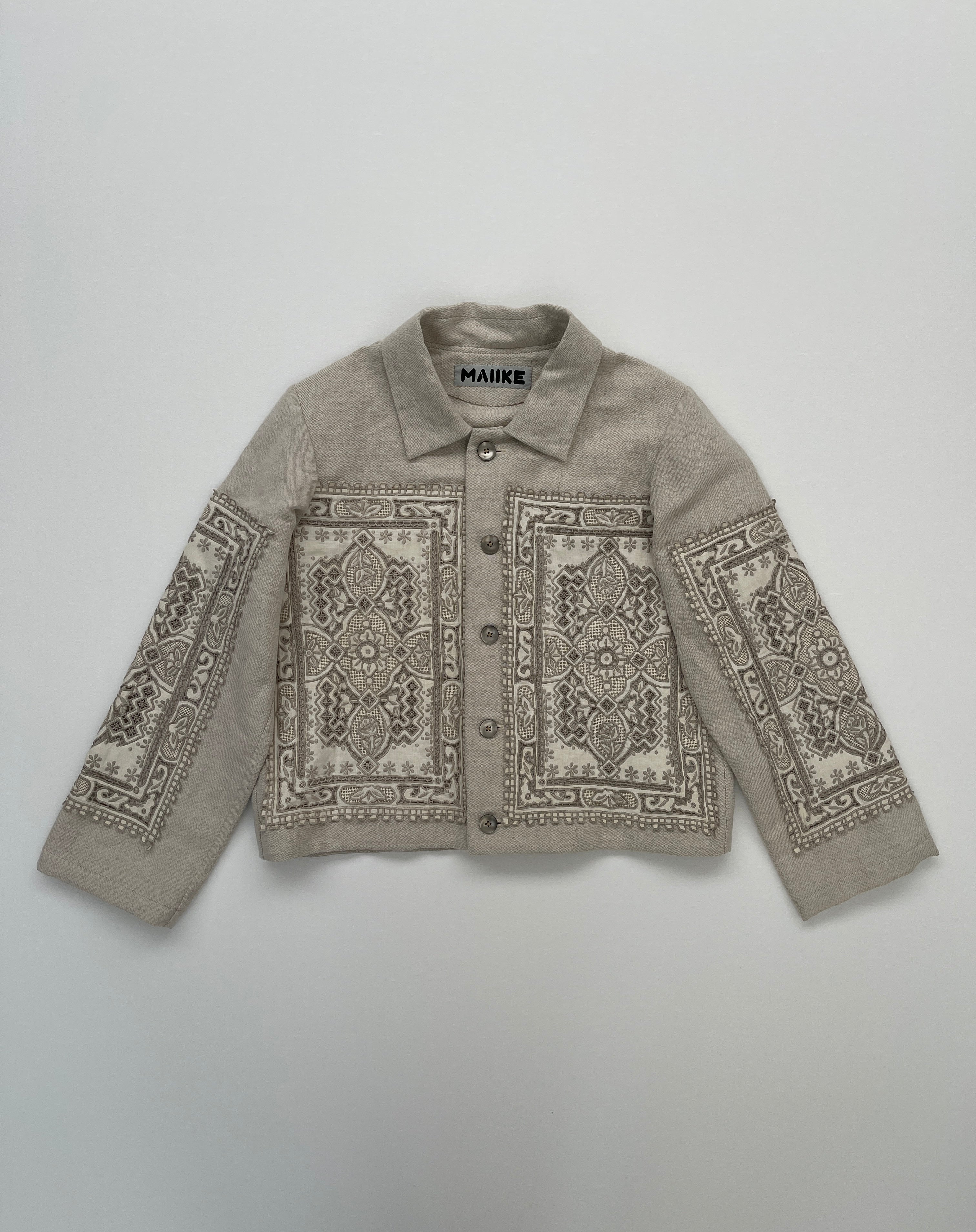 Stoker Jacket - linen/cotton - M – M A I I K E